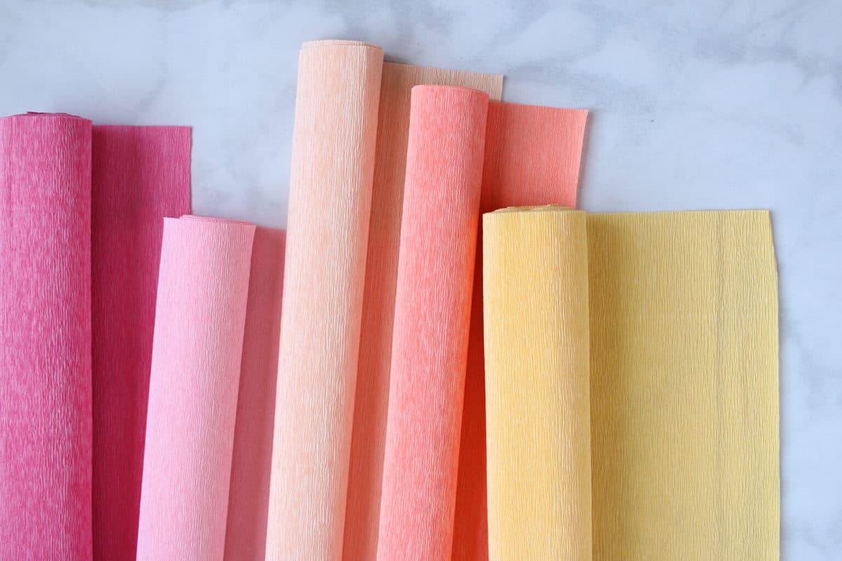 Crepe Paper Flower Resource Guide - Sweet Red Poppy