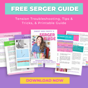 Online Serger Class: Ready, Set, Sew! Serger Edition with Sweet Red ...