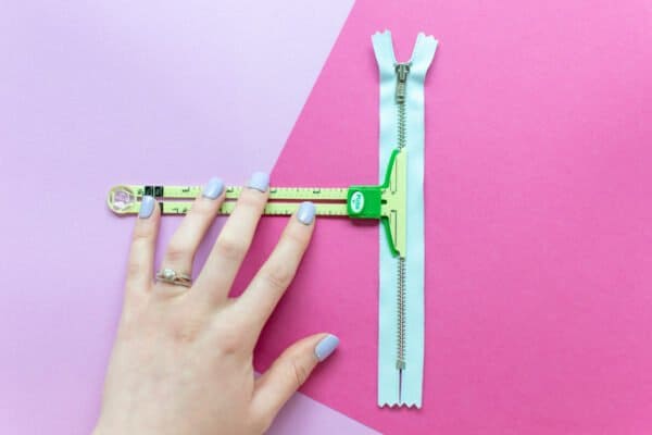 Anatomy of a Zipper - Sweet Red Poppy