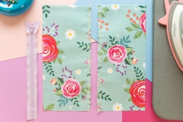 How to Sew a Centered Zipper (2 Ways) - Sweet Red Poppy