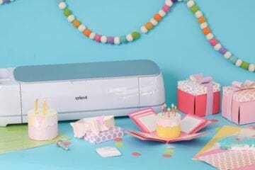 Birthday Explosion Box Tutorial and SVG Template - Sweet Red Poppy