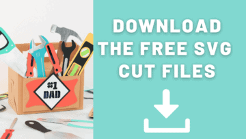 Father's Day 3D Tool Box Gift Box - Sweet Red Poppy