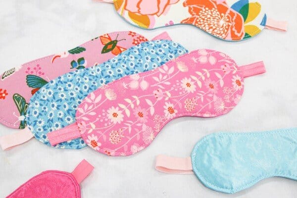 How to Sew a Sleep Eye Mask - Sweet Red Poppy