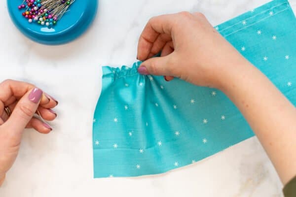 How to Gather Fabric (3 Ways!) - Sweet Red Poppy