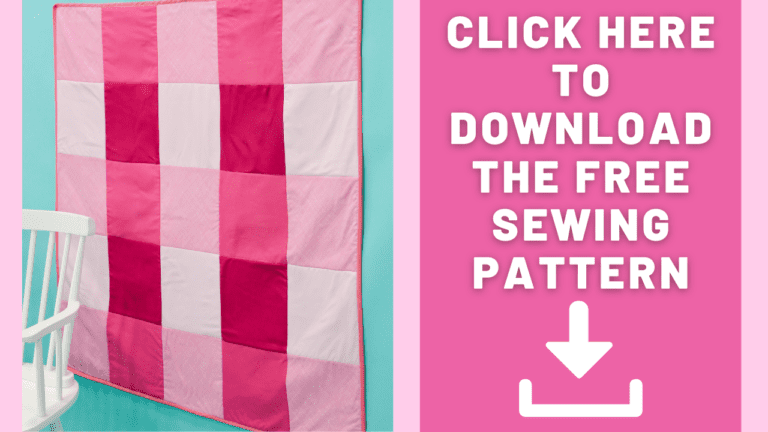 Buffalo Plaid Quilt Pattern Sewing Tutorial - Sweet Red Poppy