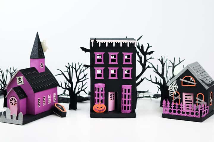 Spooky Halloween Paper Chapel - Sweet Red Poppy