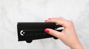 Back-To-School Paper Bus Gift Card Holder - Sweet Red Poppy