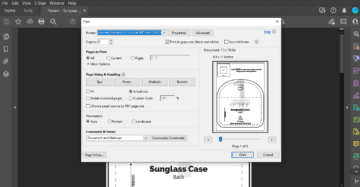 DIY Glasses Case | Free Sewing Pattern - Sweet Red Poppy
