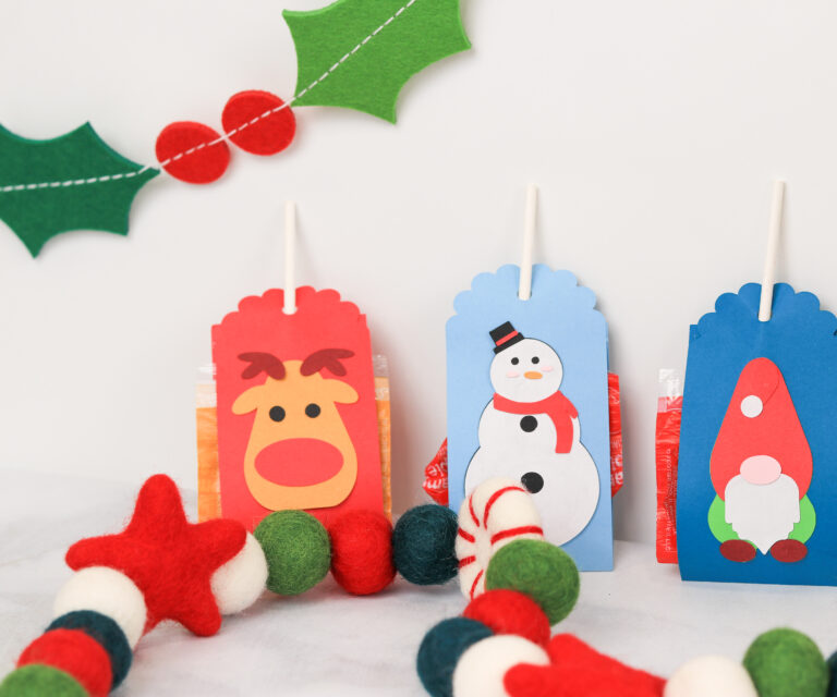 Christmas Lollipop Holder SVG Template Bundle - Sweet Red Poppy