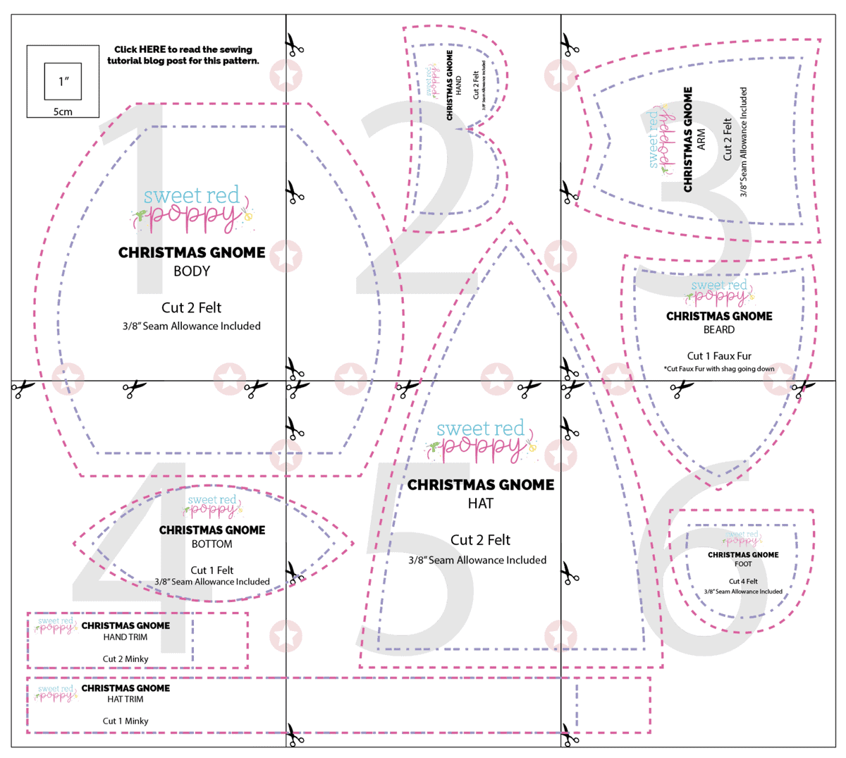 How to Make a Gnome | DIY Christmas Gnomes - Sweet Red Poppy