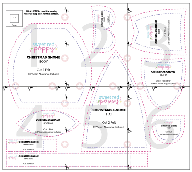How to Make a Gnome | DIY Christmas Gnomes - Sweet Red Poppy