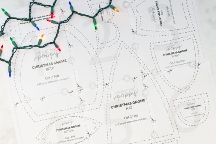 How to Make a Gnome | DIY Christmas Gnomes - Sweet Red Poppy