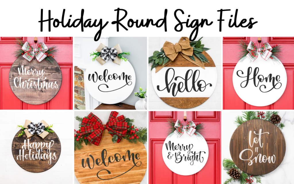 How To Make Perfectly Painted Wood Signs With Cricut Vinyl Stencils Sweet Red Poppy