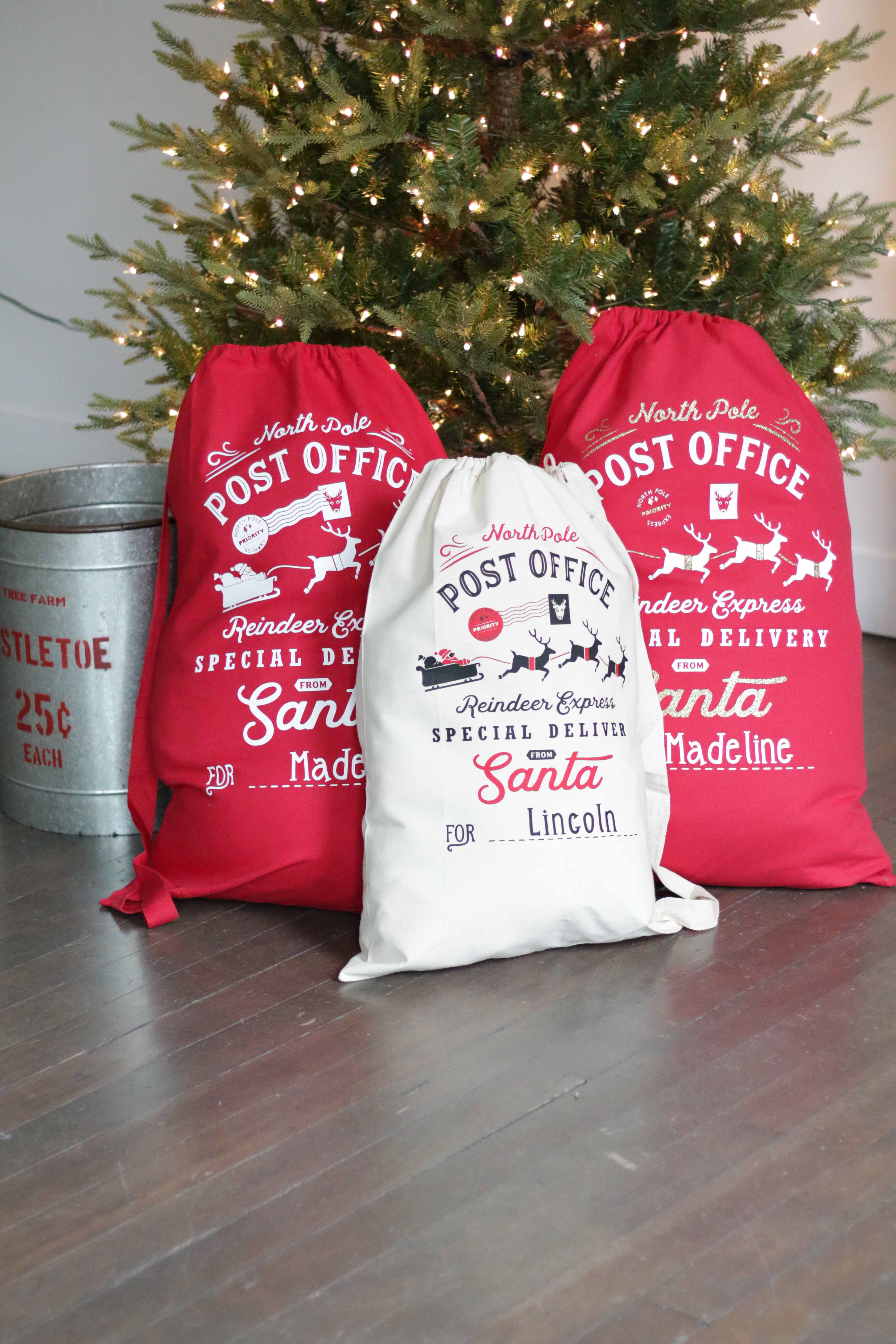 Christmas Santa Sack SVG File - Sweet Red Poppy