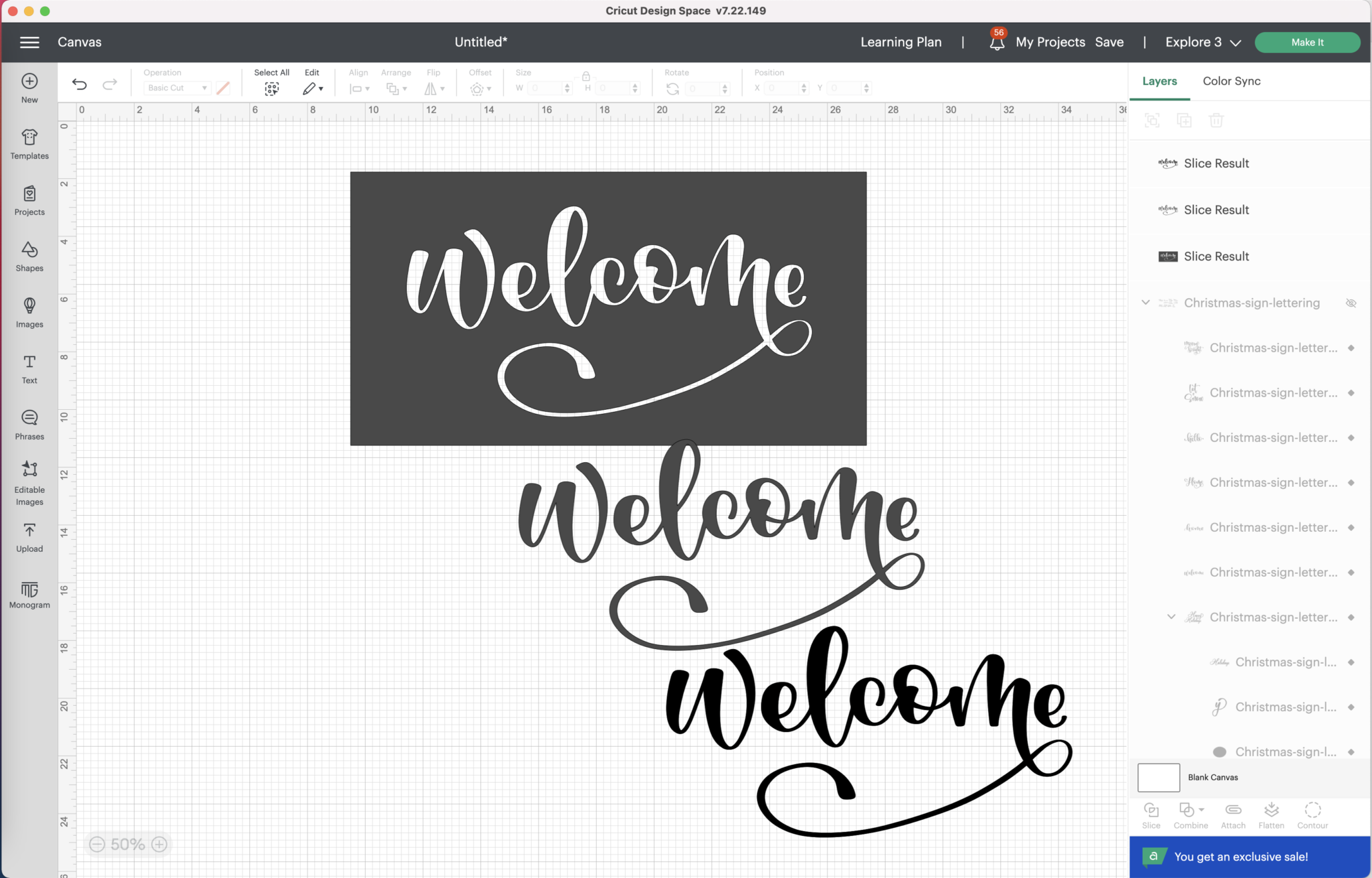 How to Make Perfectly Painted Wood Signs with Cricut Vinyl Stencils ...