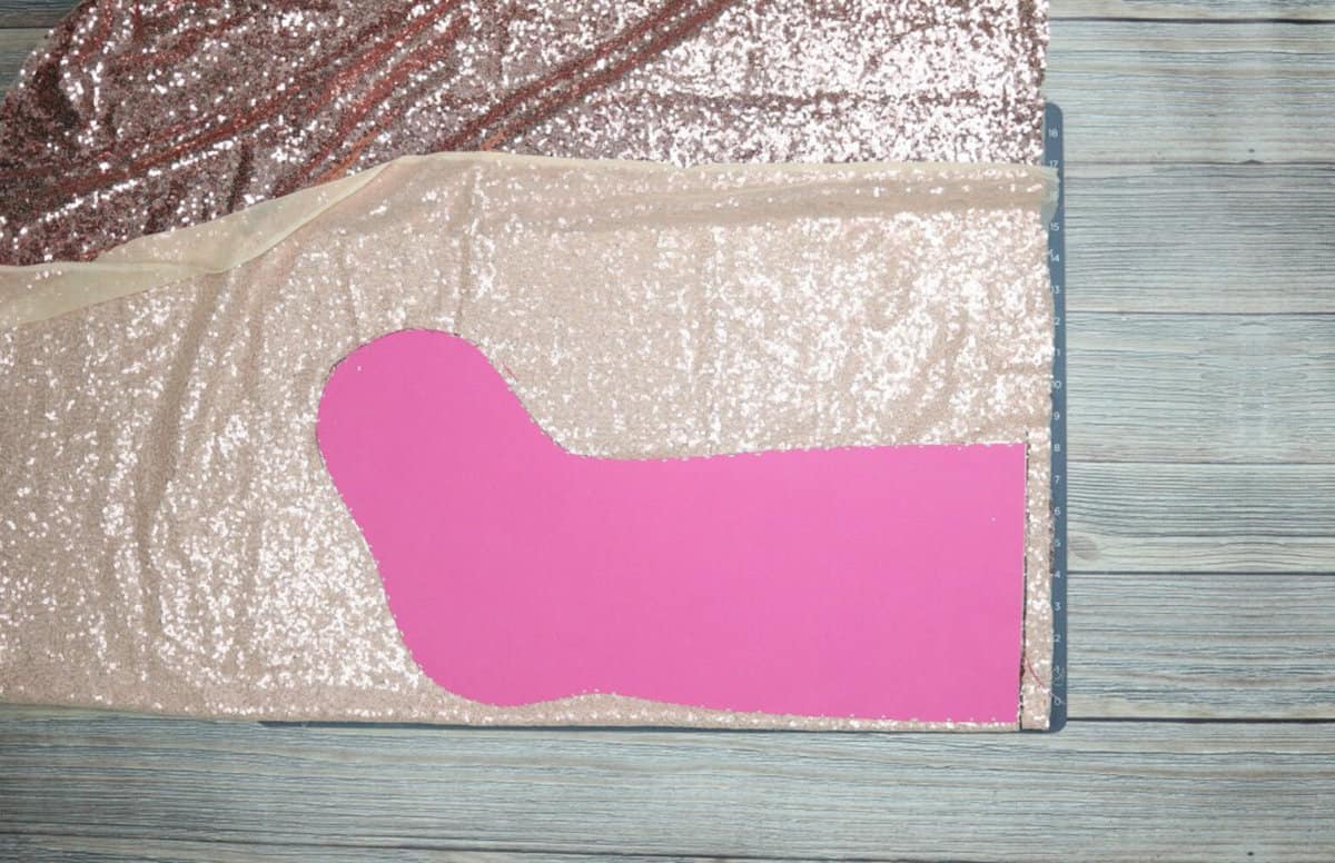 How To Make Sequin Stockings - Free Sewing Pattern - Sweet Red Poppy