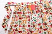 Free Apron Pattern | How to Sew a Half Apron - Sweet Red Poppy