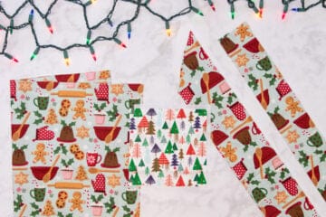 Free Apron Pattern | How to Sew a Half Apron - Sweet Red Poppy