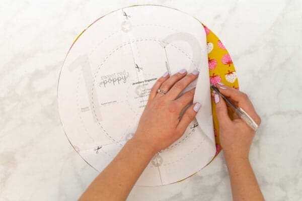 Easy DIY Travel Jewelry Organizer Sewing Pattern - Sweet Red Poppy