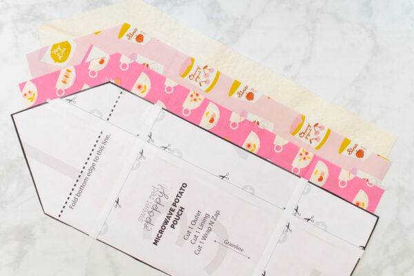 Microwave Potato Bag Pattern | Make Perfect "Baked" Potatoes - Sweet ...