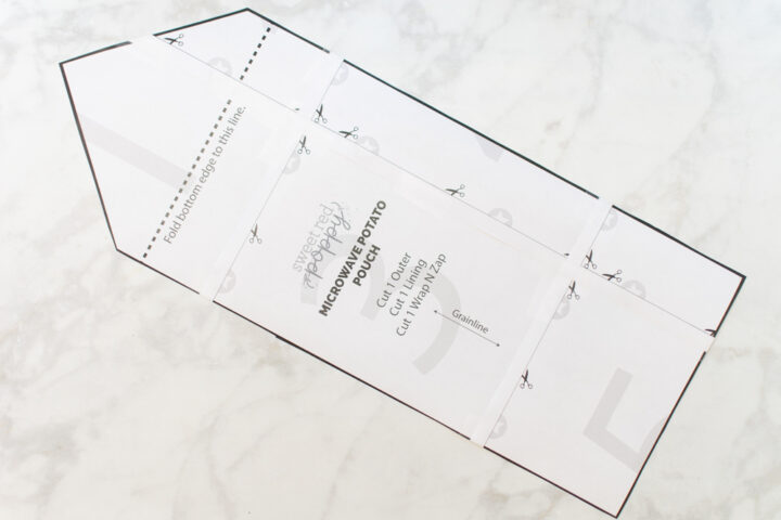 Microwave Potato Bag Pattern | Make Perfect "Baked" Potatoes - Sweet ...