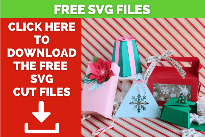 5 Cricut Gift Box Template SVG Files - Sweet Red Poppy