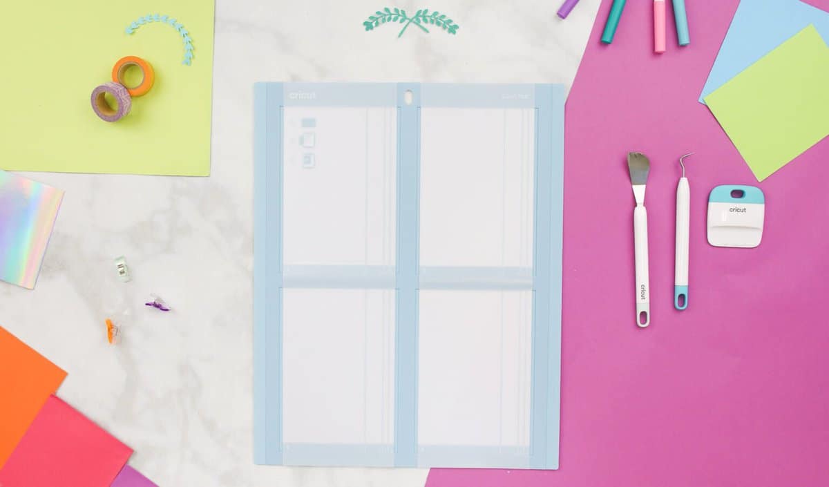 How to Use the Cricut 2x2 Card Mat - Sweet Red Poppy