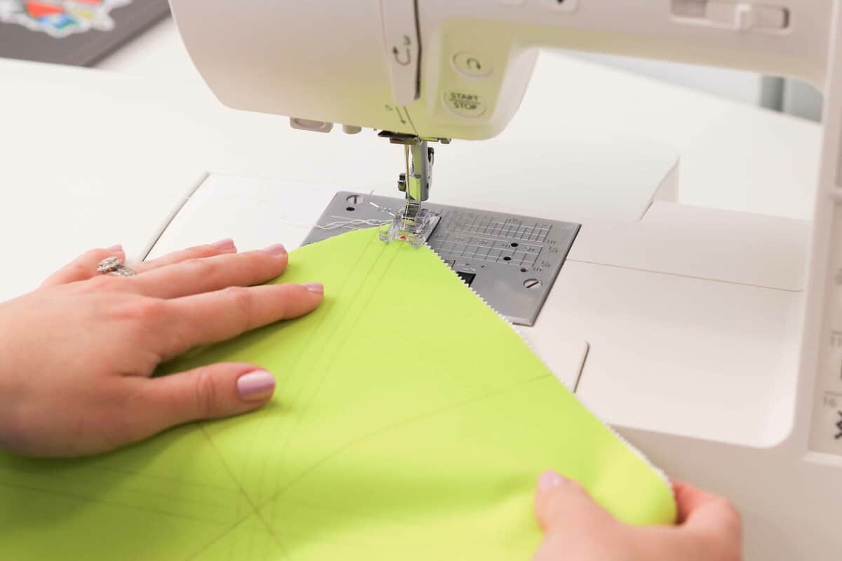 How to Sew a Half Square Triangle - Eight at a Time - Sweet Red Poppy