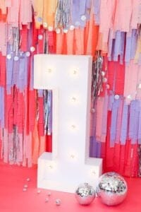How to Make Giant Marquee Numbers with Foam Boards - Sweet Red Poppy
