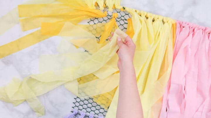 DIY Tablecloth Party Backdrop - Sweet Red Poppy