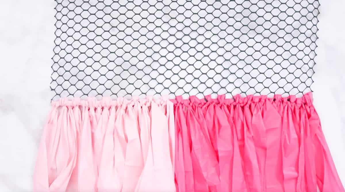 DIY Tablecloth Party Backdrop - Sweet Red Poppy