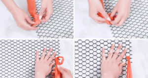 DIY Tablecloth Party Backdrop - Sweet Red Poppy