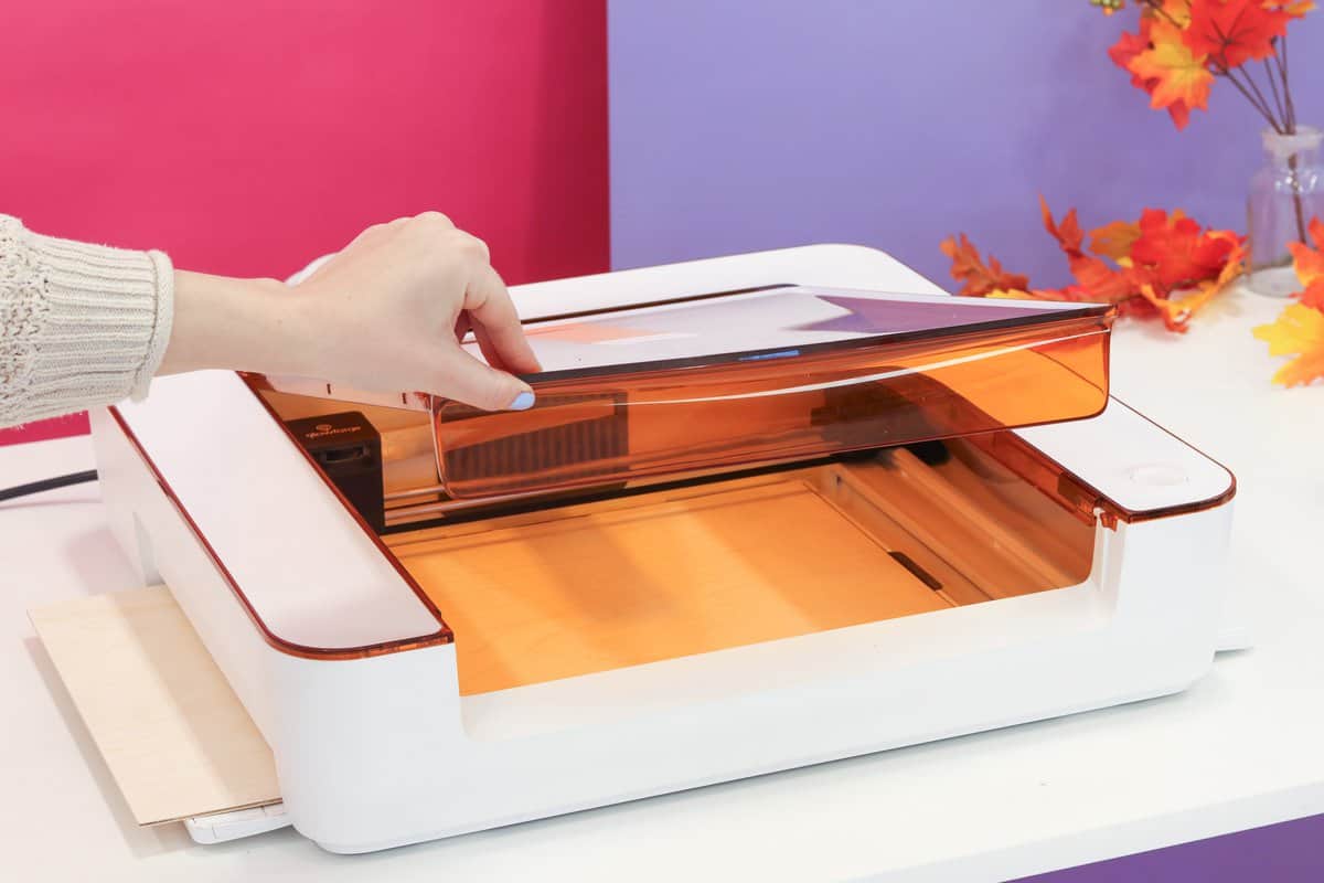 Making a Pumpkin Lantern Using the Glowforge Aura - Sweet Red Poppy