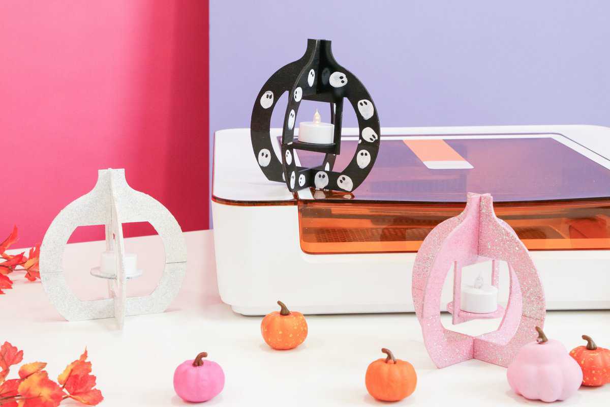 Making a Pumpkin Lantern Using the Glowforge Aura - Sweet Red Poppy