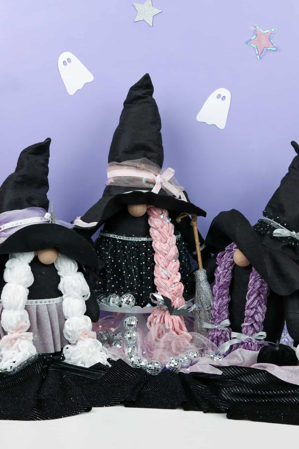 Halloween Witch Gnome Sewing Pattern Diy Hocus Pocus Sanderson Sisters Sweet Red Poppy