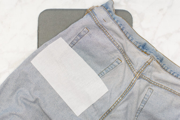 How to Fix a Hole in Pants (3 Ways) - Sweet Red Poppy