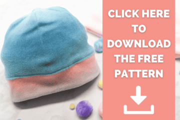 Cozy Fleece Hat Pattern and Sewing Tutorial - Sweet Red Poppy