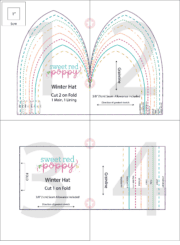 Cozy Fleece Hat Pattern and Sewing Tutorial - Sweet Red Poppy