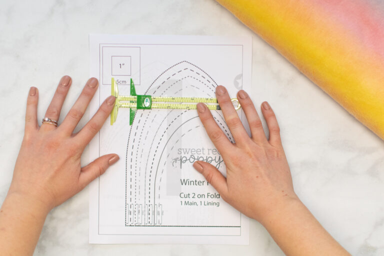 Cozy Fleece Hat Pattern and Sewing Tutorial - Sweet Red Poppy