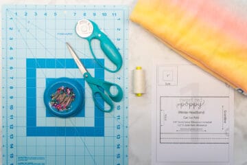 Fleece Ear Warmer Headband Pattern - Sweet Red Poppy