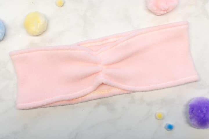 Fleece Ear Warmer Headband Pattern - Sweet Red Poppy