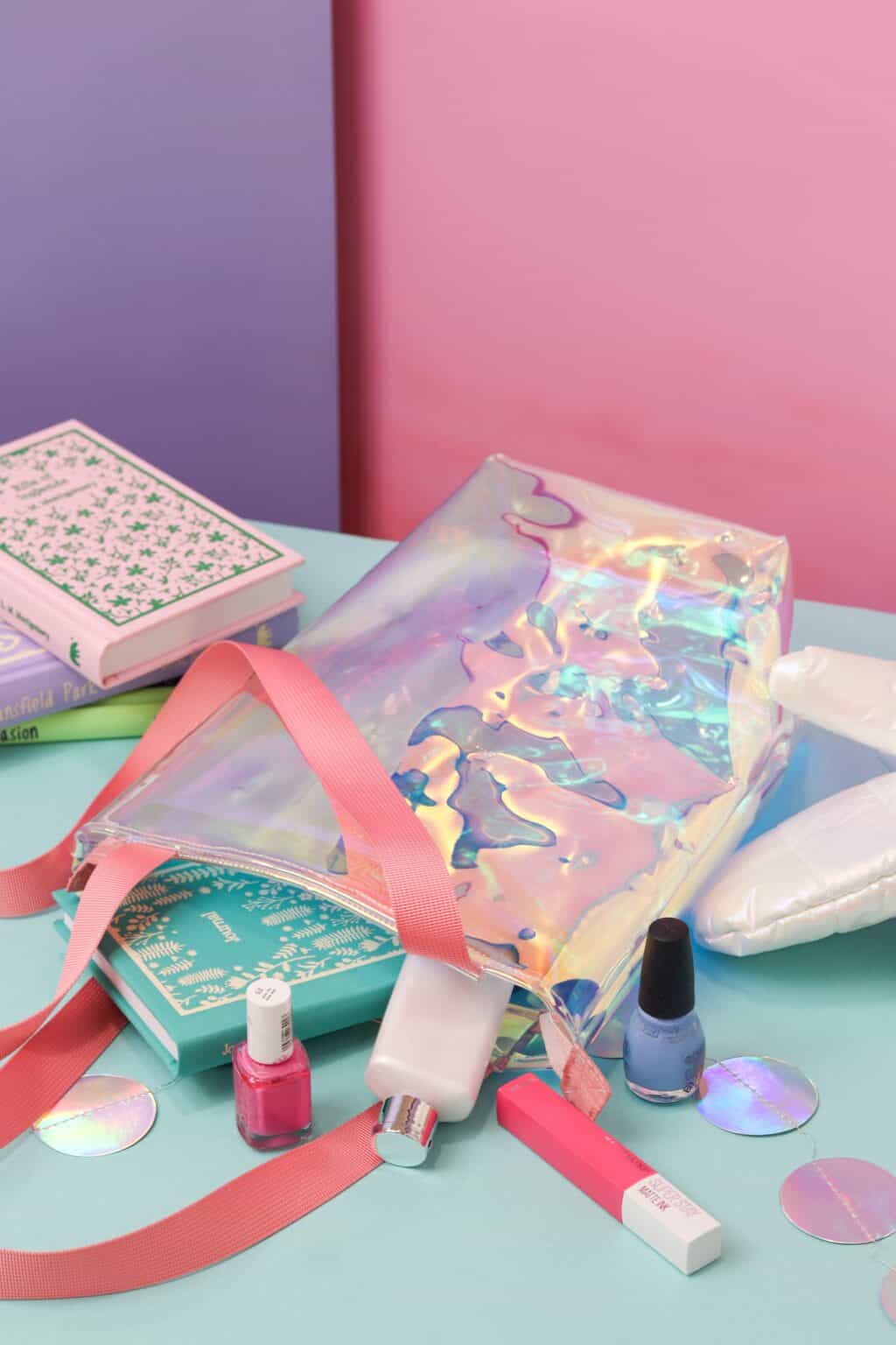 Clear Stadium Bag Sewing Pattern - Sweet Red Poppy