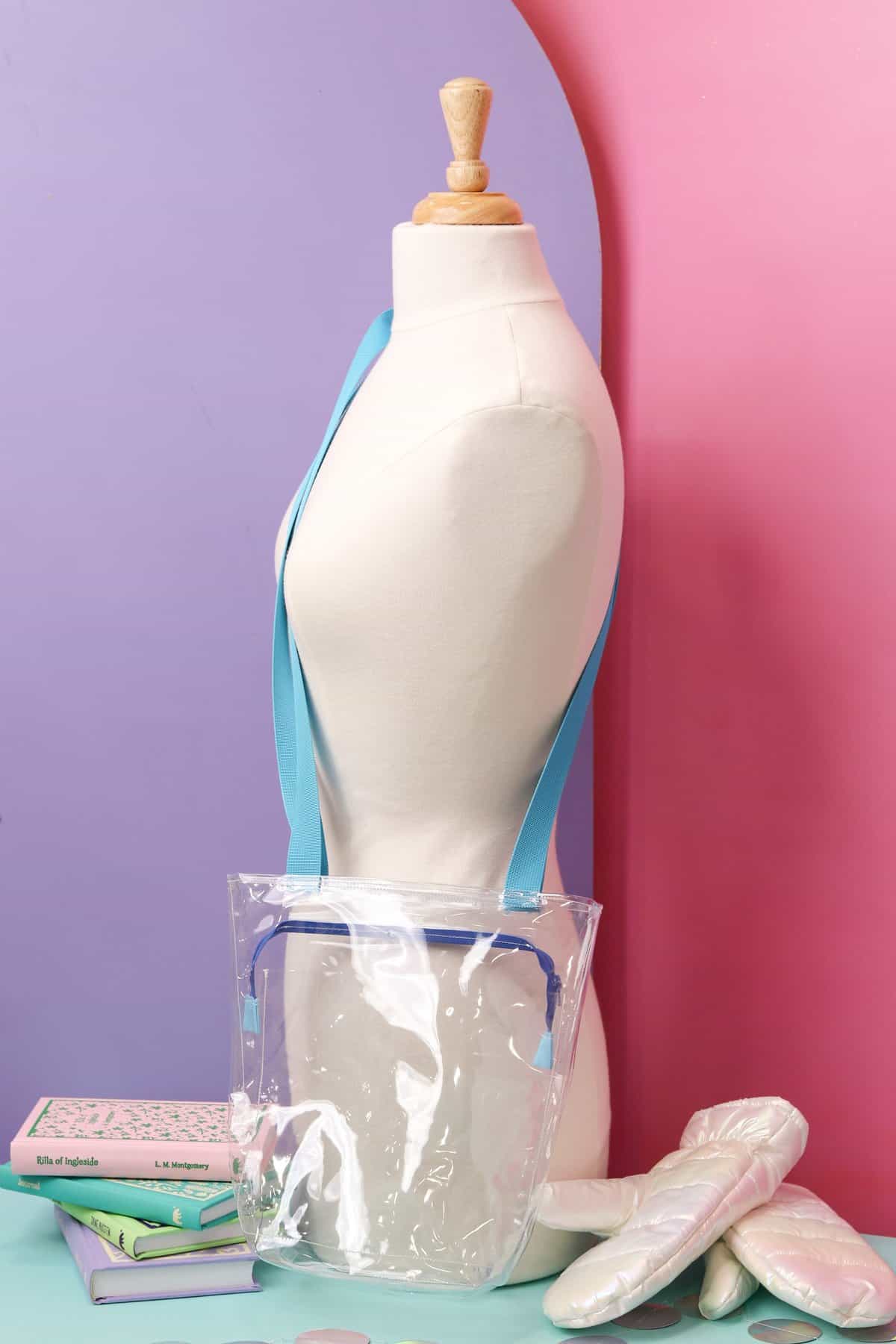 Clear Stadium Bag Sewing Pattern - Sweet Red Poppy