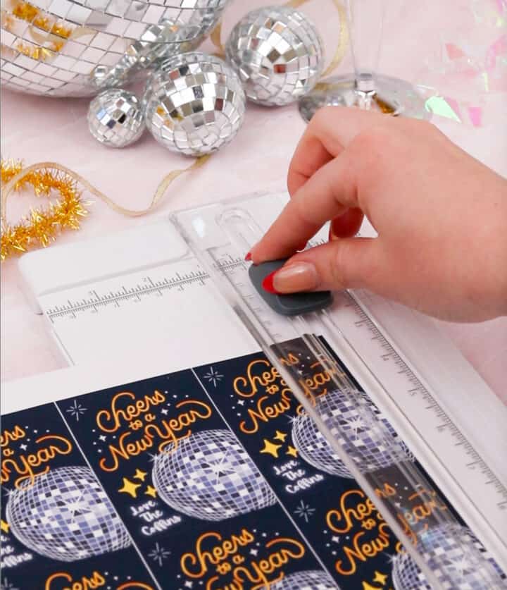 New Year's Gift Tags - Free Printable - Sweet Red Poppy