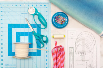 How to Make Fleece Mittens - Fleece Mittens Pattern - Sweet Red Poppy