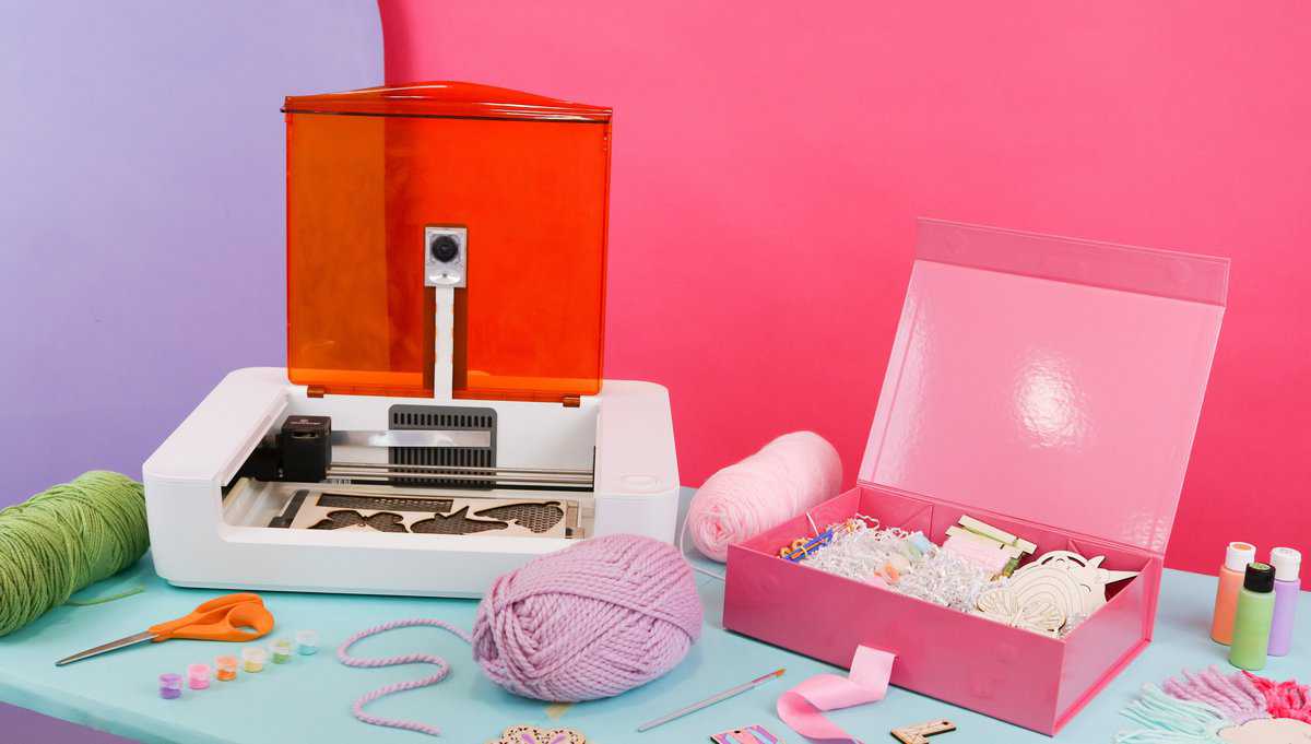 DIY Glowforge Wooden Crafts Kit for Kids - Sweet Red Poppy