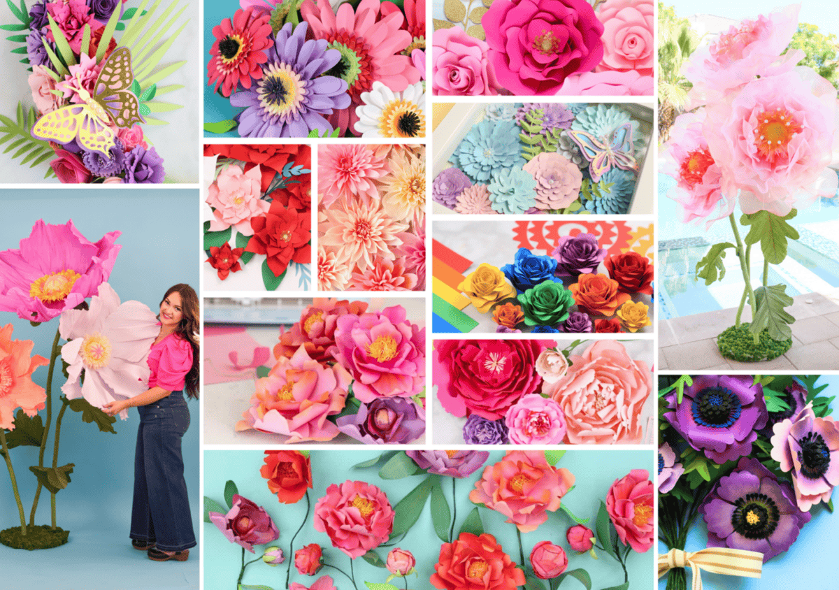 How to Make a Giant Standing Organza Fabric Flower - Sweet Red Poppy