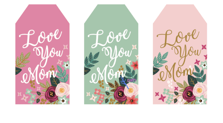 Free Printable Mother's Day Gift Tags - Sweet Red Poppy