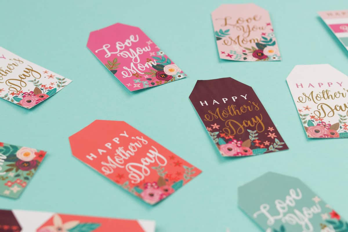 Free Printable Mother's Day Gift Tags - Sweet Red Poppy