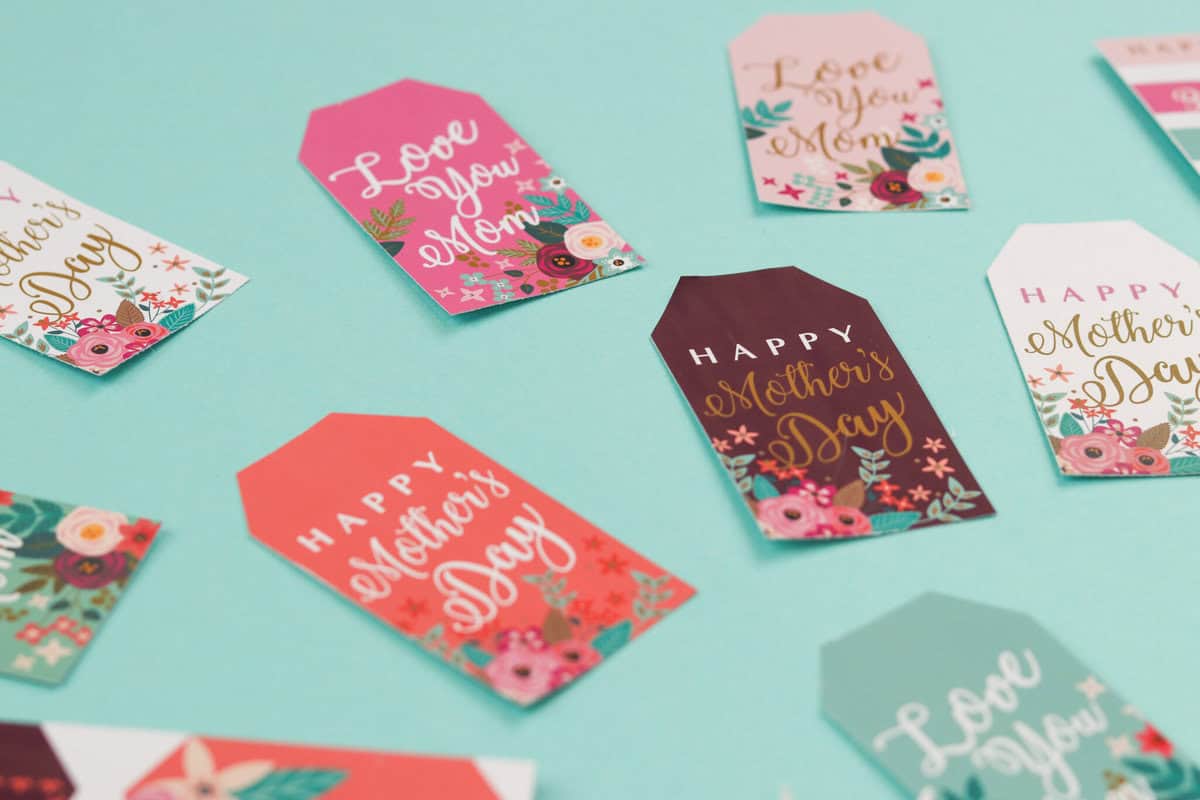 Free Printable Mother's Day Gift Tags - Sweet Red Poppy